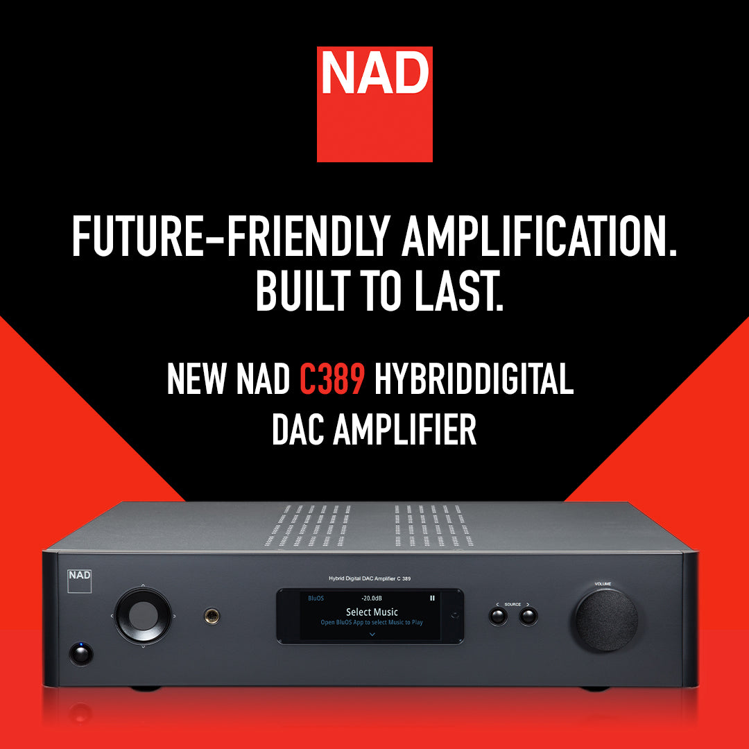 NAD C389 HybridDigital DAC with MDC2 BluOs – Cinema Architects